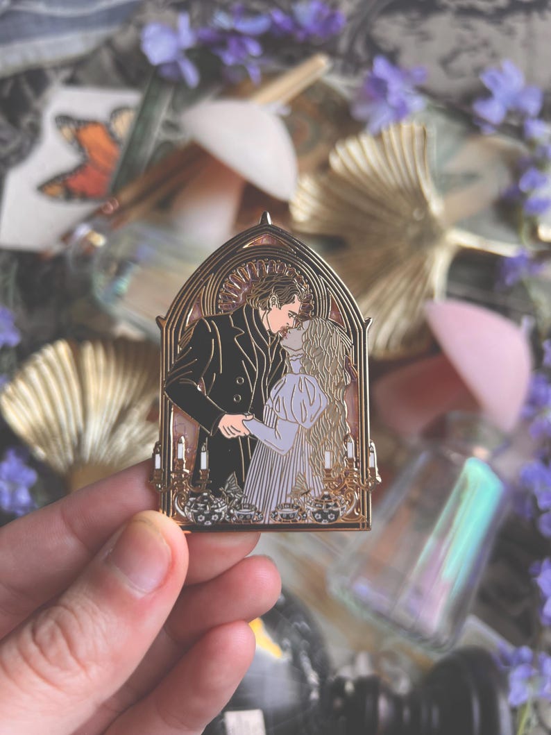 Spooky Couple Pins (purple & White) - Etsy