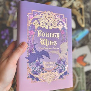 Fourth Wing Rose Gold Dust Jacket - Etsy