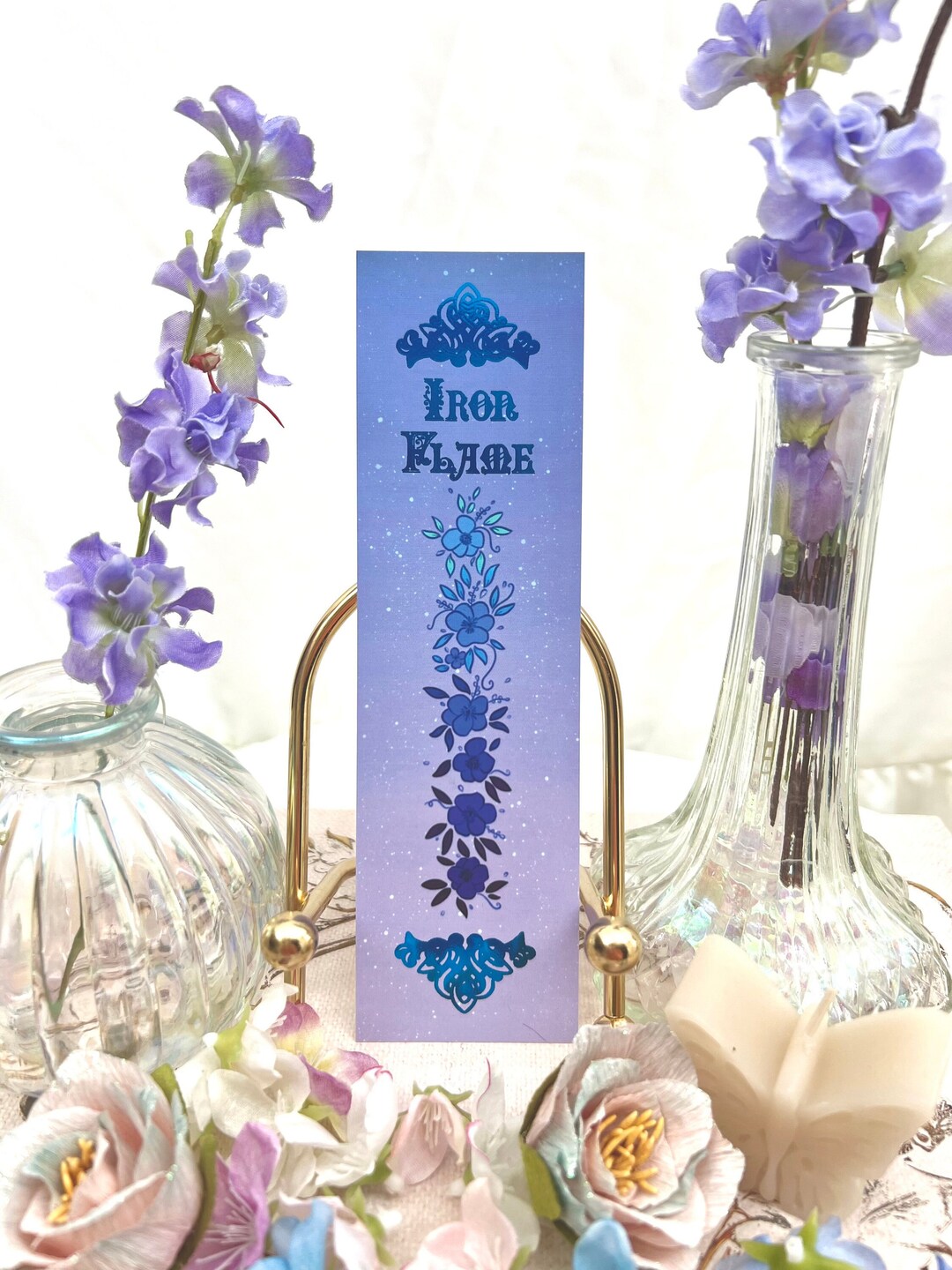 Iron Flame Bookmarks - Etsy