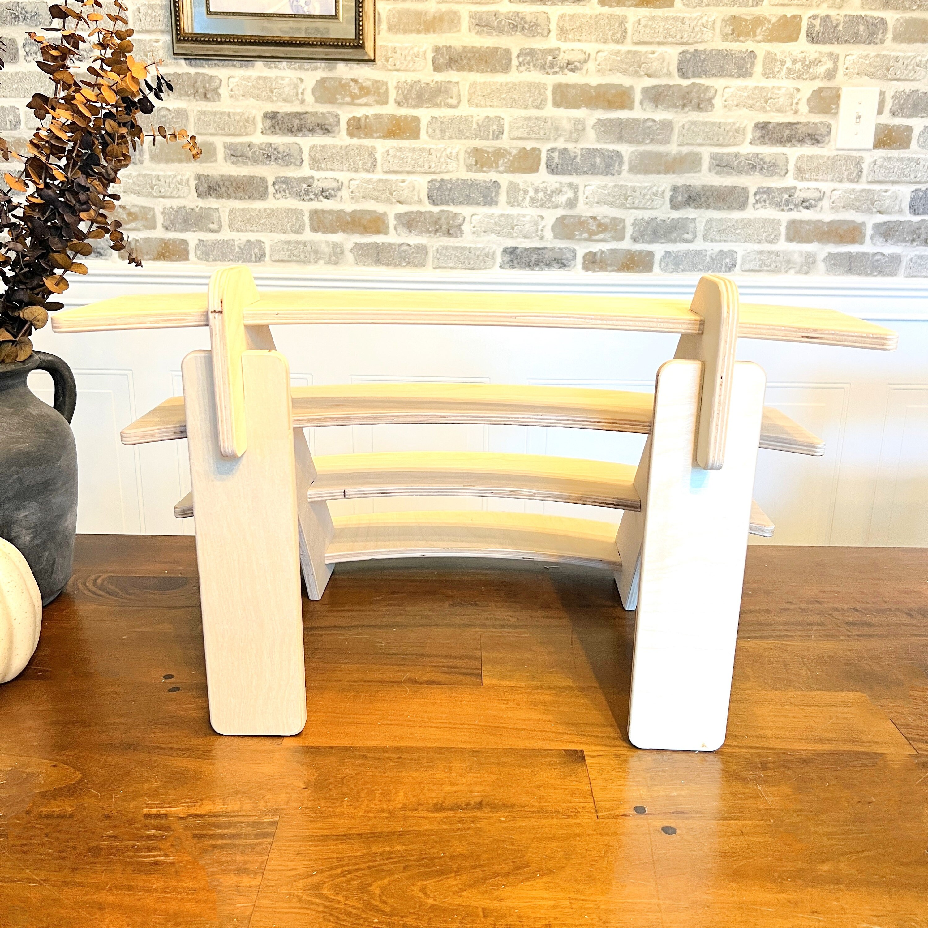 4-tier 22" Display, Curved Display Stand, Heavy Duty Display, Candle ...