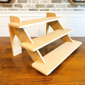 3-tier 21.5" Display Stand MDF, Multiple Display Stands, Affordable ...