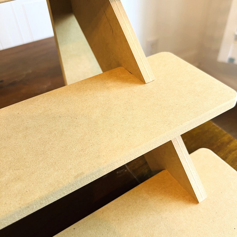 3-tier 21.5" Display Stand MDF, Multiple Display Stands, Affordable ...