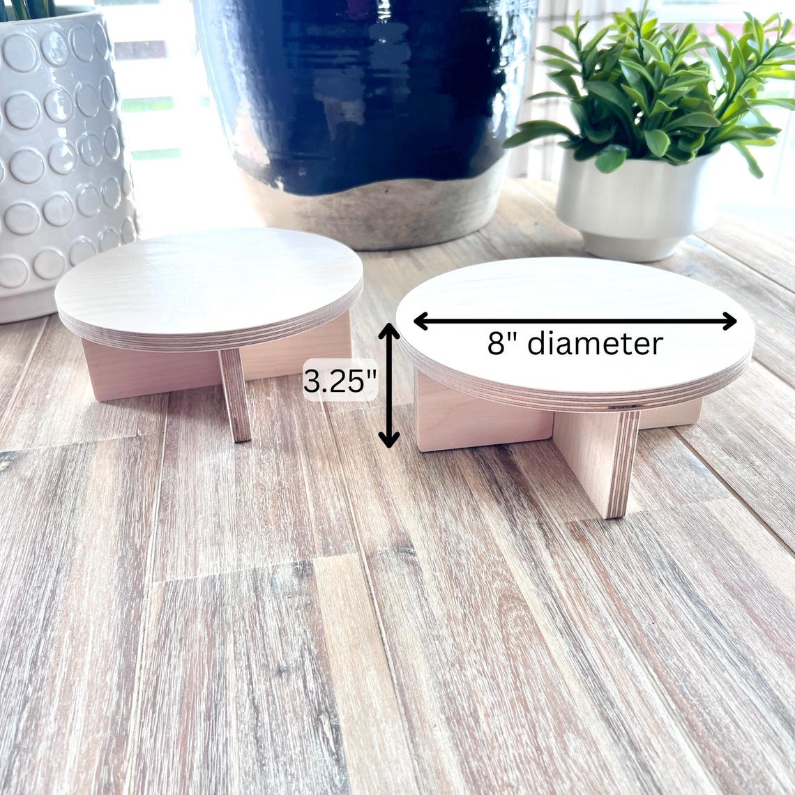 Birch Plywood Display Stand Bundle: Craft Show Tabletop Shelves, 7 ...