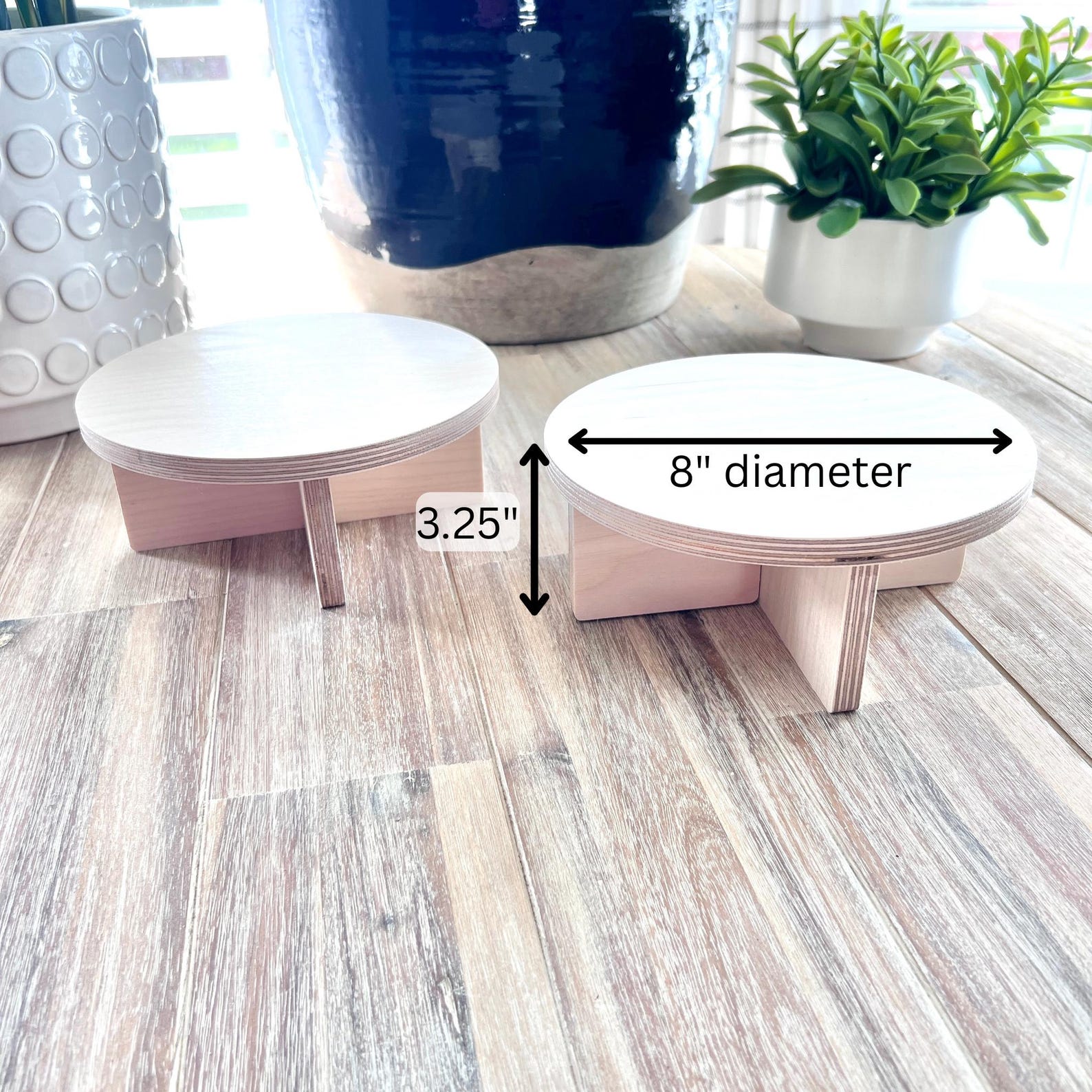Birch Plywood Display Stand Bundle: Craft Show Tabletop Shelves, 7 ...