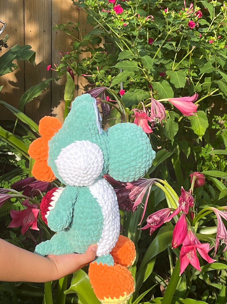 Custom Yoshi Inspired Plushie - Etsy