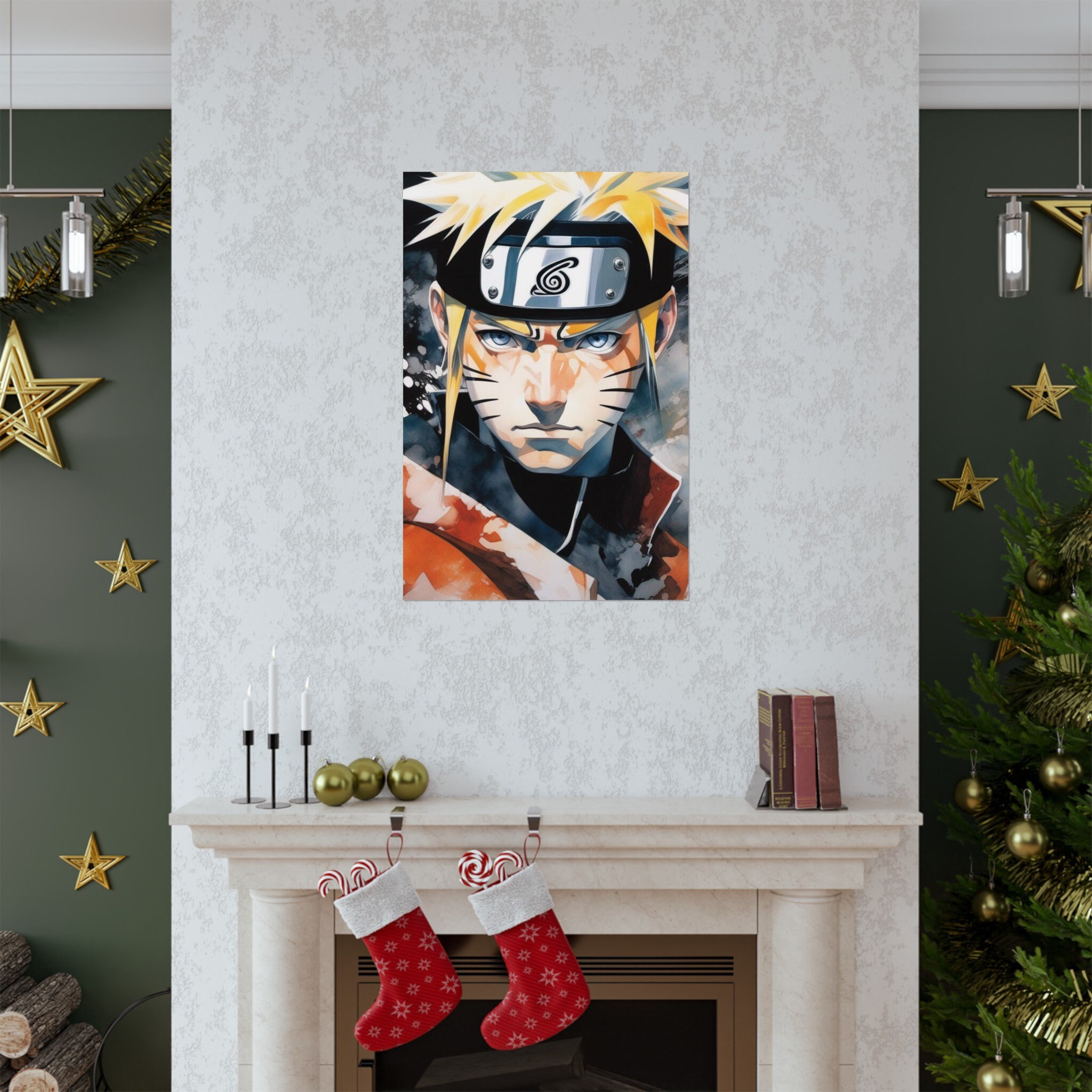 Dynamic Naruto Uzumaki Poster - Bold Anime Wall Art - Vibrant Ninja ...