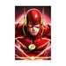 Electric Speedster Superhero Poster the Flash Headshot With Lightning ...