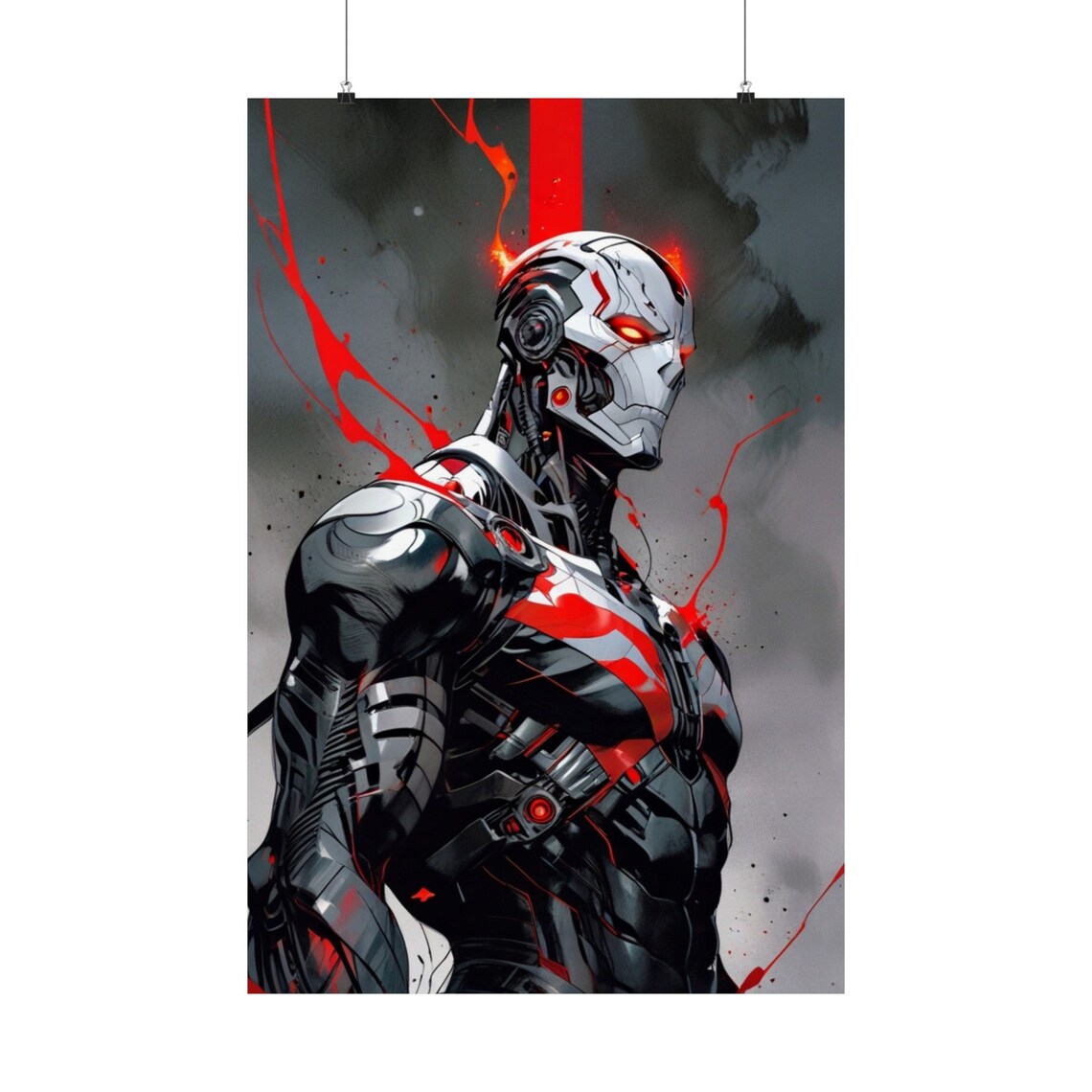 Rise of Ultron: Avengers Villain Poster - Iconic Wall Art for Marvel ...