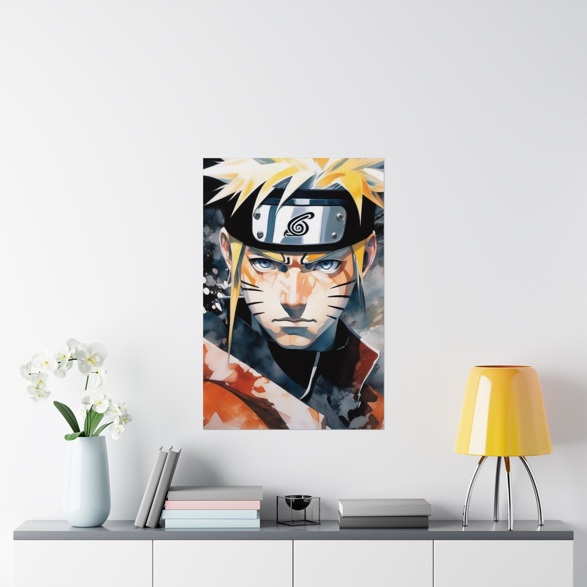 Dynamic Naruto Uzumaki Poster - Bold Anime Wall Art - Vibrant Ninja ...