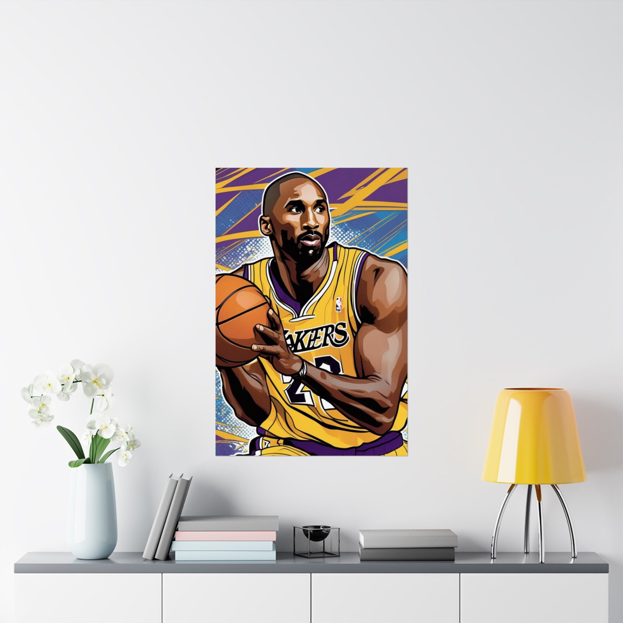 Kobe Bryant Inspirational Poster - the Black Mamba Tribute Art - Lakers ...