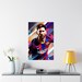 Lionel Messi Tribute Poster Inspirational Football Legend Art Print ...