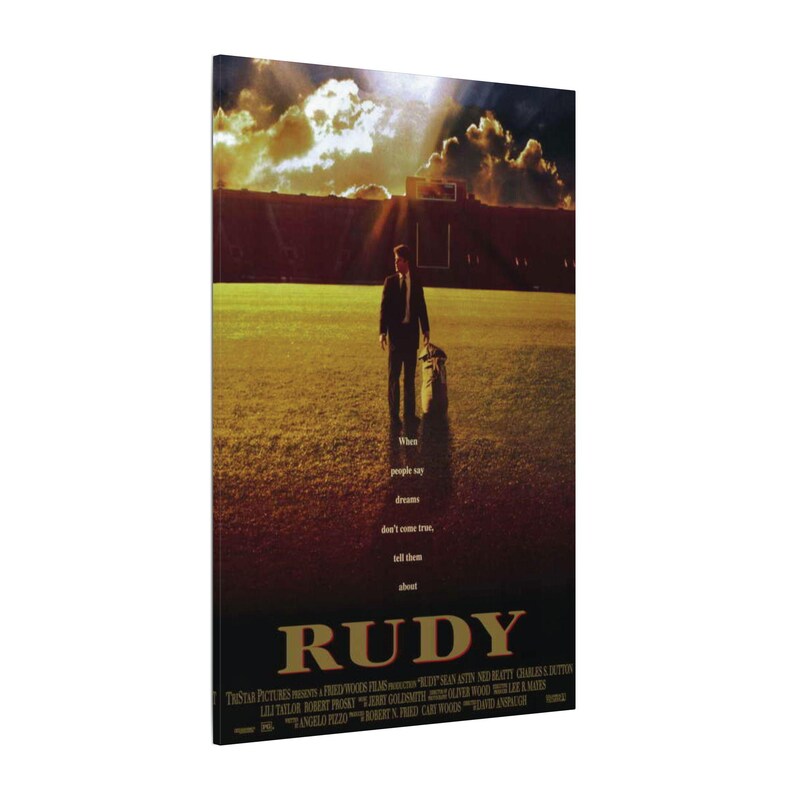 Rudy Movie Poster - Etsy