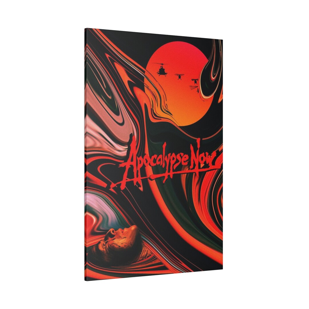 Apocalypse Now Psychedelic Poster Custom Canvas Wall Print - Etsy