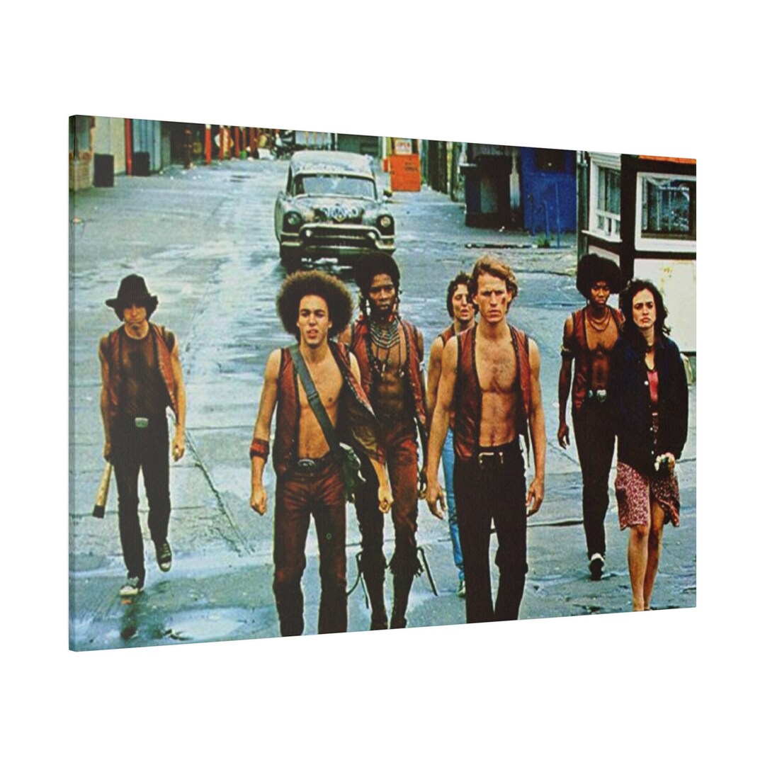 The Warriors Scene Custom Canvas Wall Print - Etsy