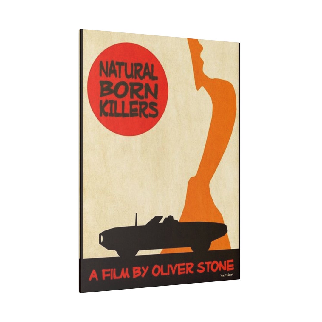 Natural Born Killers Oliver Stone Abstract Custom Canvas Wall Print - Etsy