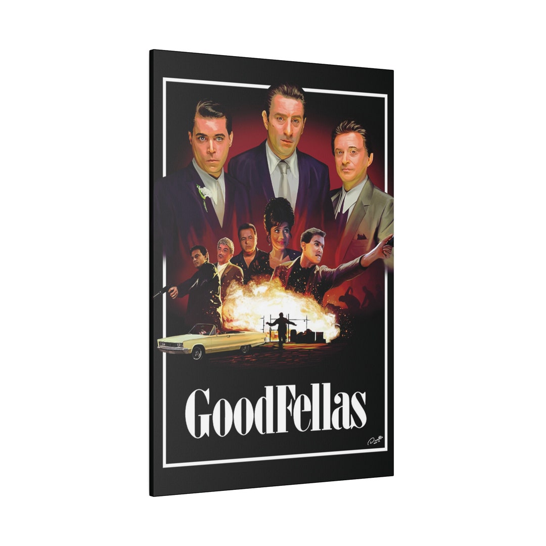 Goodfellas Poster Custom Canvas Wall Print - Etsy
