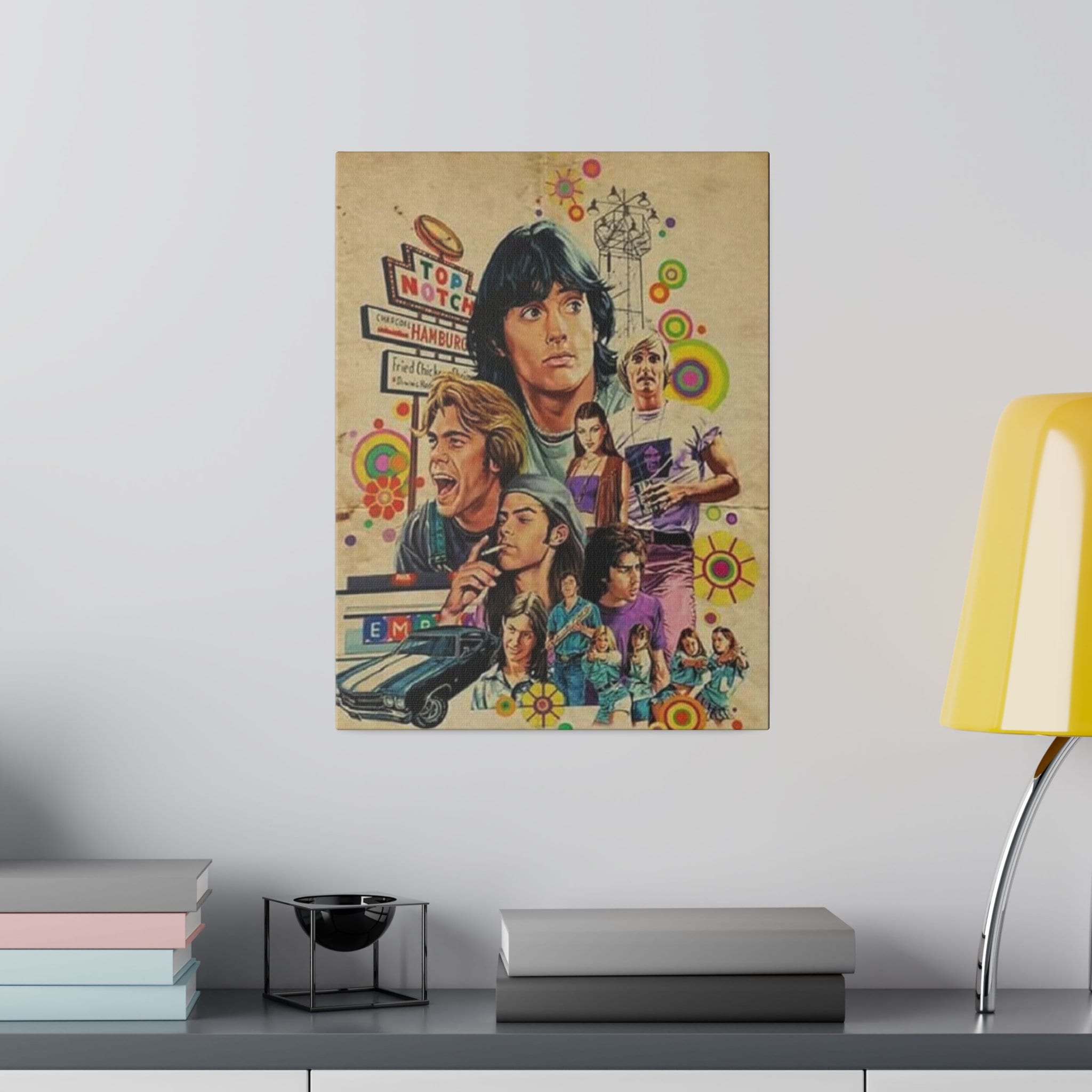 Dazed and Confused Animated Custom Canvas Wall Print - Etsy