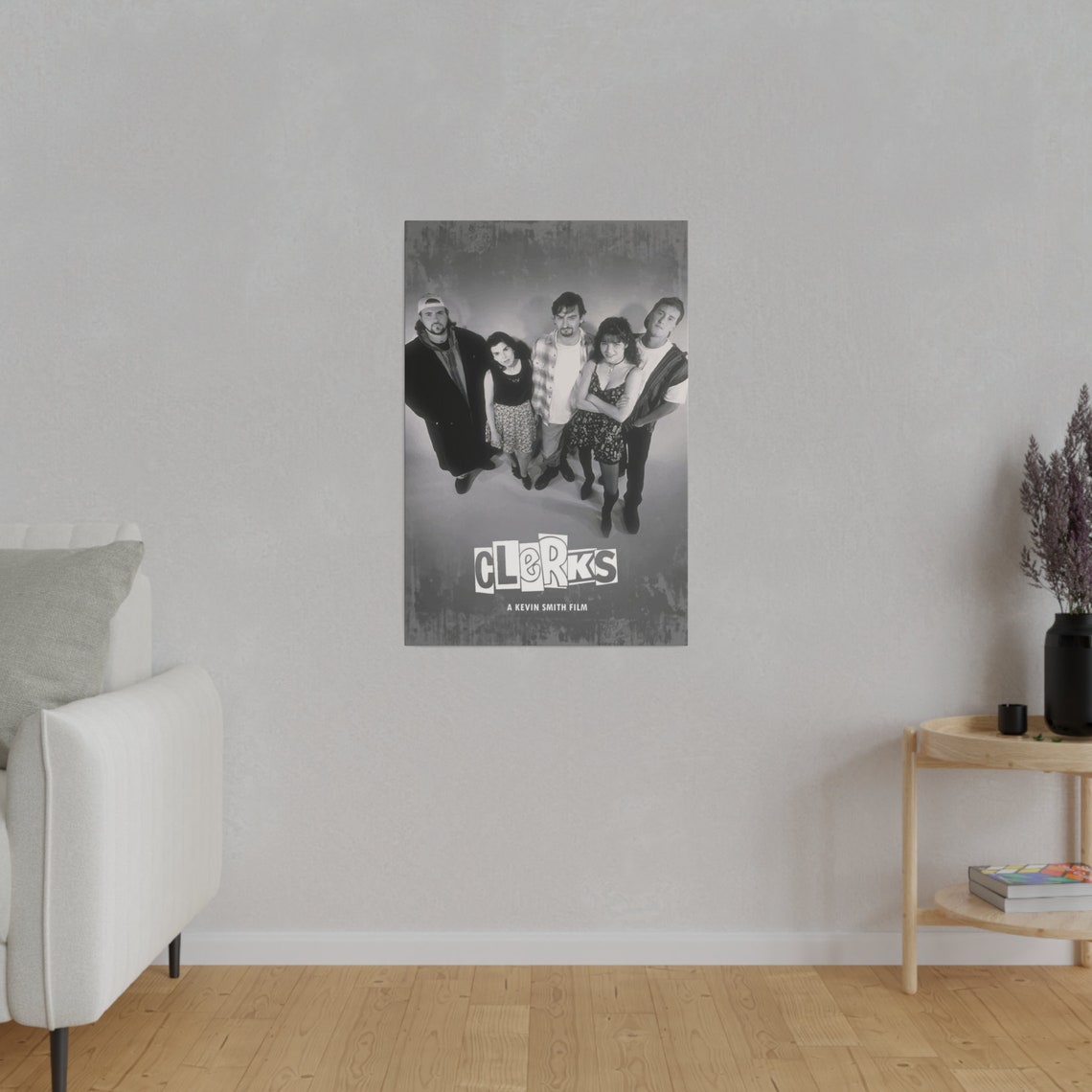 Clerks Movie Poster Custom Canvas Wall Print - Etsy