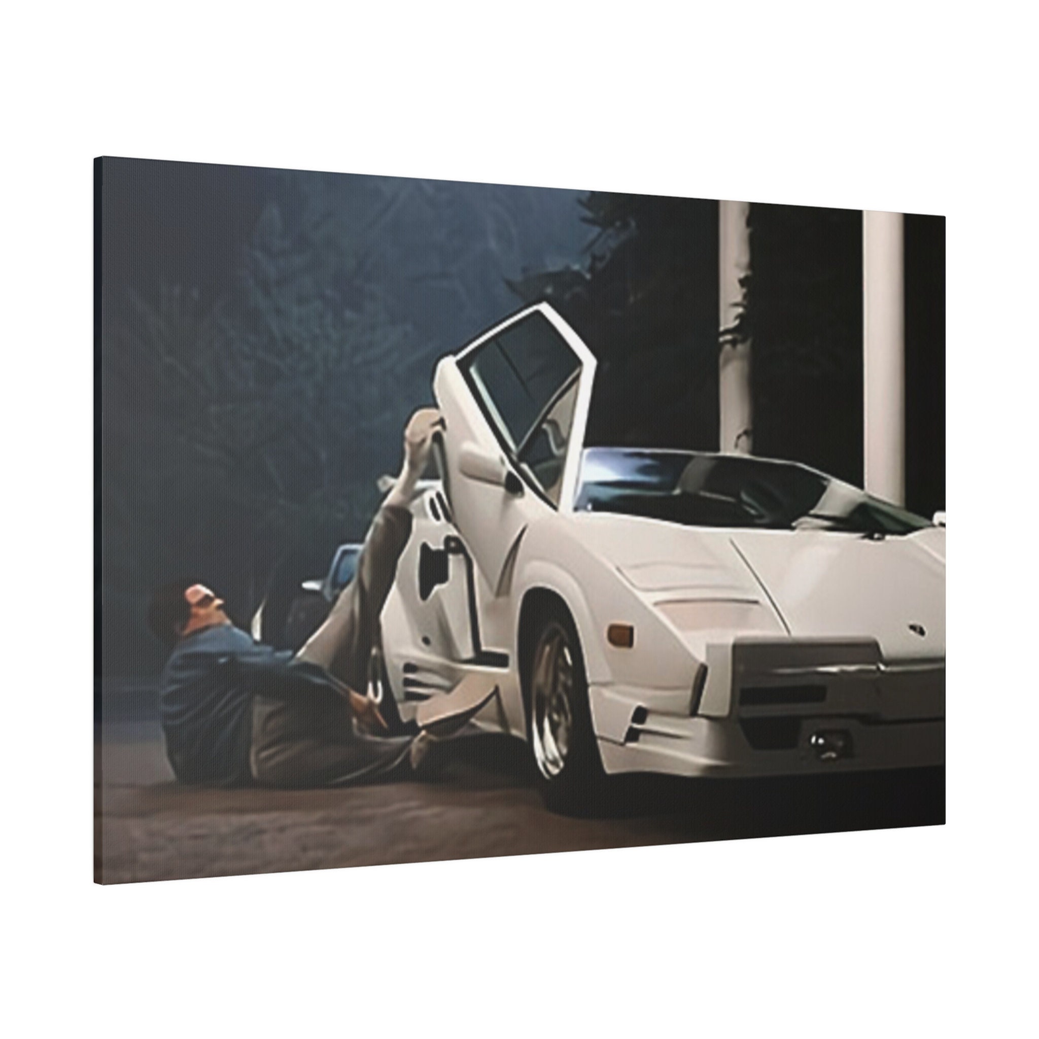 The Wolf of Wall Street Quaalude Lamborghini Custom Canvas Wall Print ...