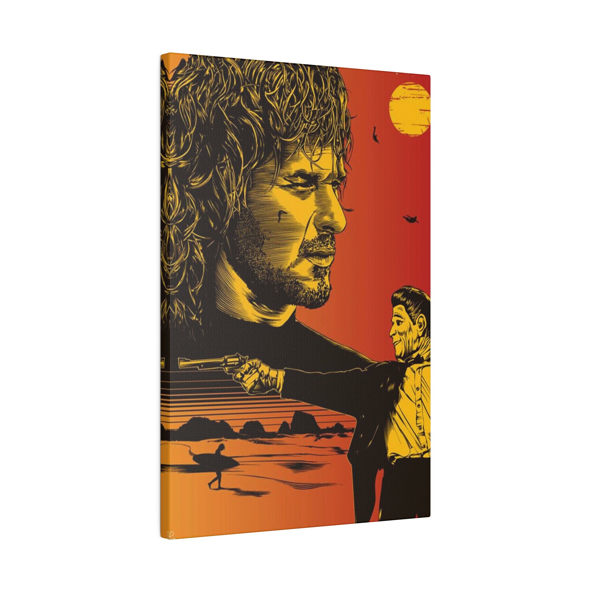 Point Break Bodhi Sunset Custom Canvas Wall Print - Etsy