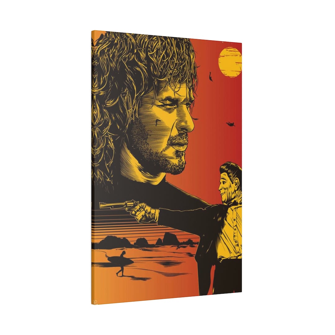 Point Break Bodhi Sunset Custom Canvas Wall Print - Etsy