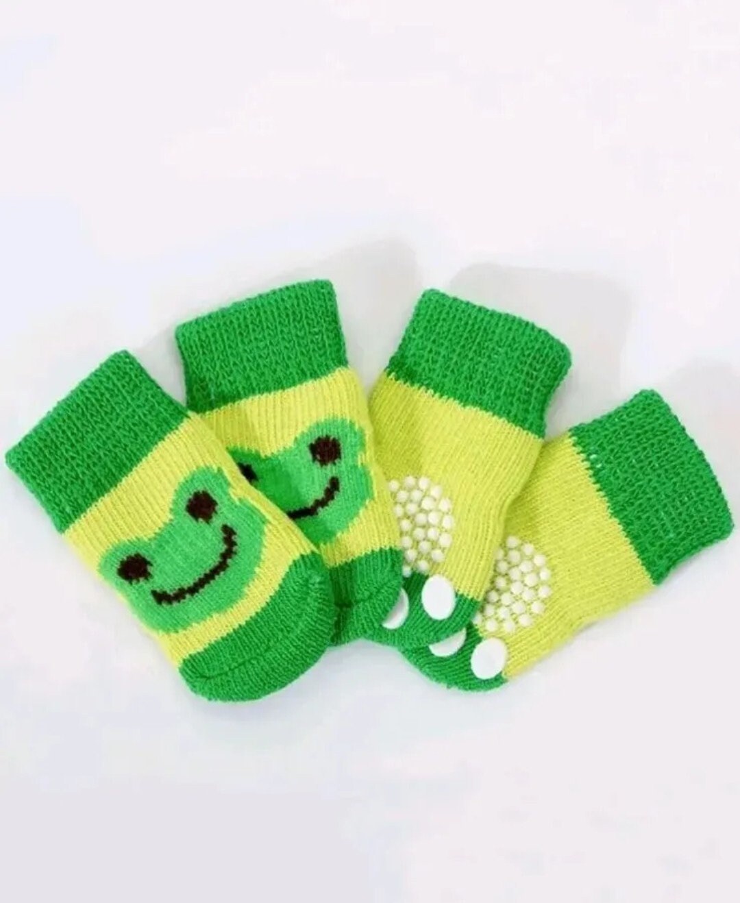 Frog Pet Socks Non Skid Anti Slip Small Medium Large - Etsy