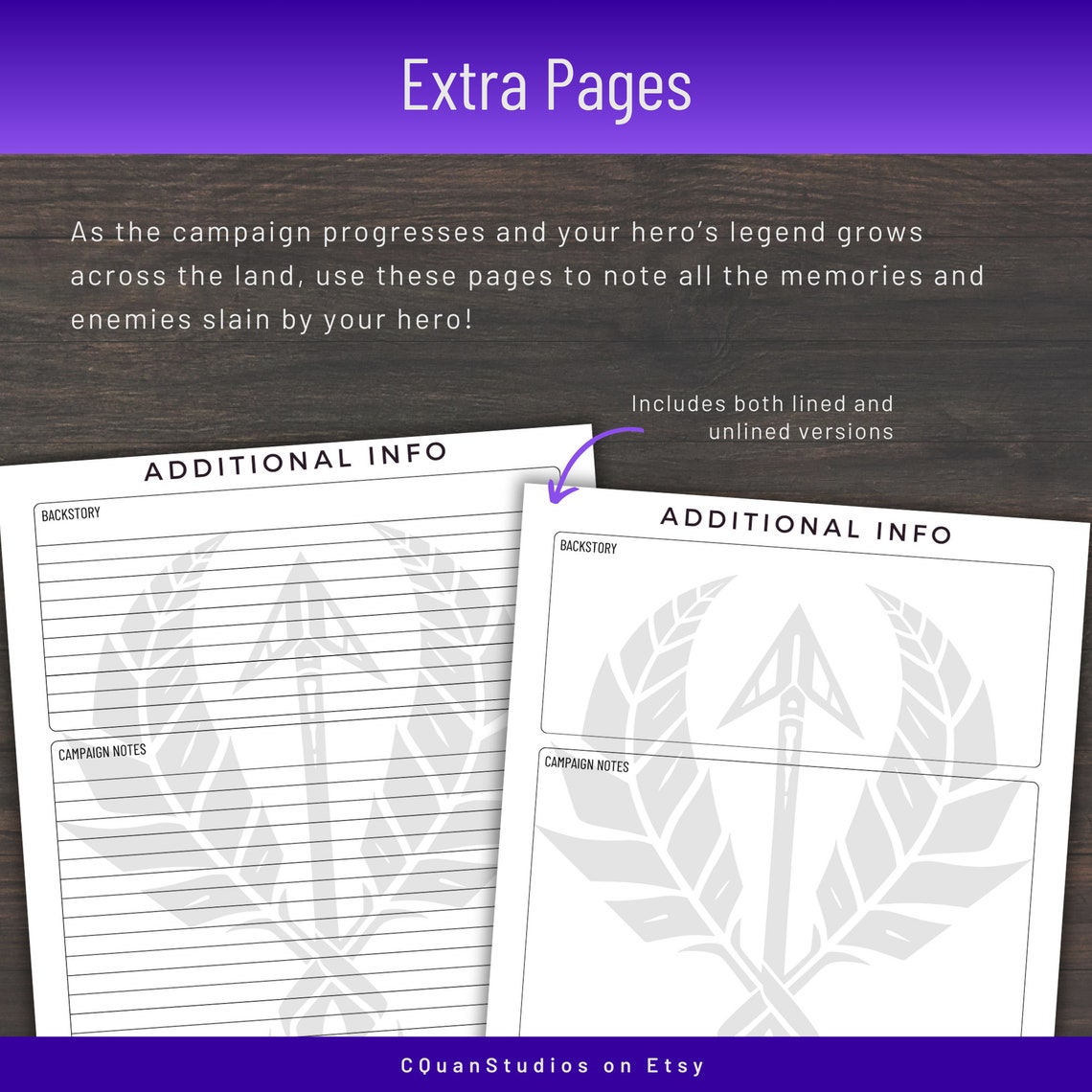 DND Character Sheet Bundle, Dnd Player Journal, Class Bundle, DM ...