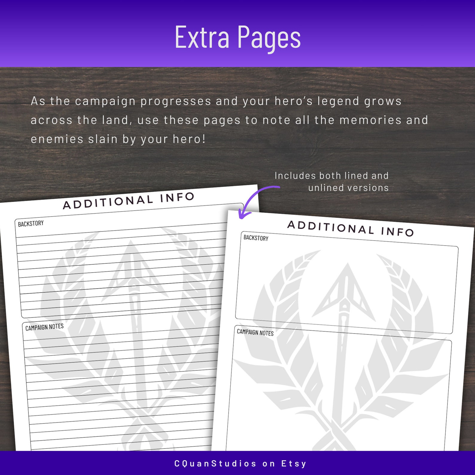 DND Character Sheet Bundle, Dnd Player Journal, Class Bundle, DM ...