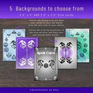 DND Blank Spell Cards: 5e Printable Template (digital Download) - Etsy