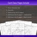 Dnd Character Sheet Bundle: 12 Class Player Journal (digital Printable ...
