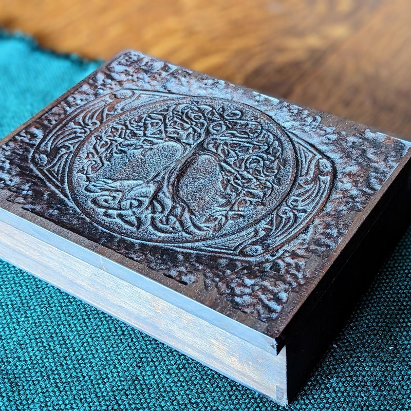 Tree of Life Wood Box - Etsy