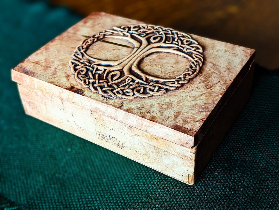 Tree of Life Treasure Box. - Etsy
