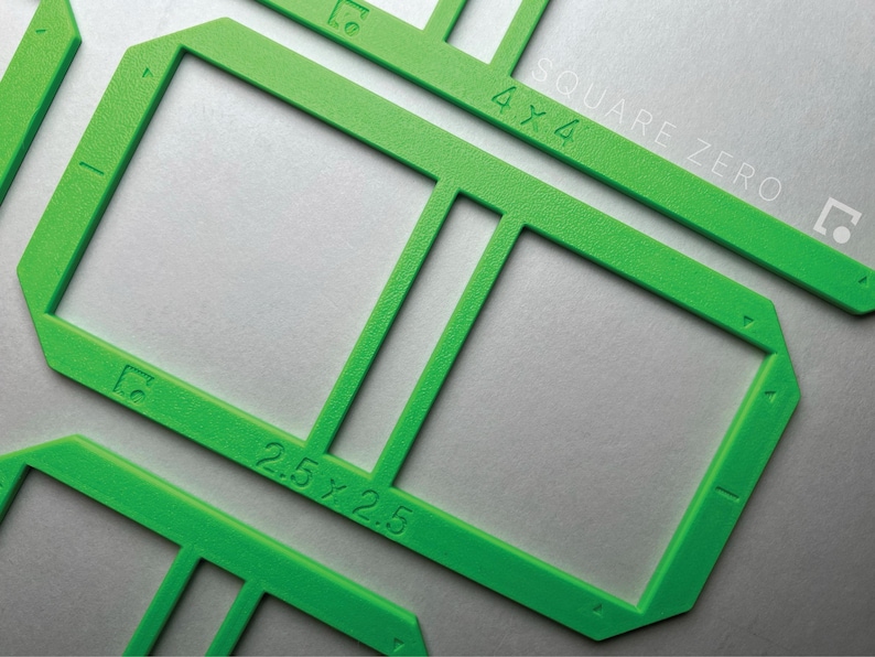 Sticky Note Bookbinding Templates Hard Cover Stencil, Scrapbooking Tool ...