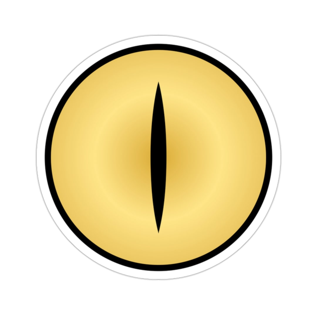 Naruto Kyubi Chakra Eye Decal Anime Laptop Sticker for Naruto - Etsy