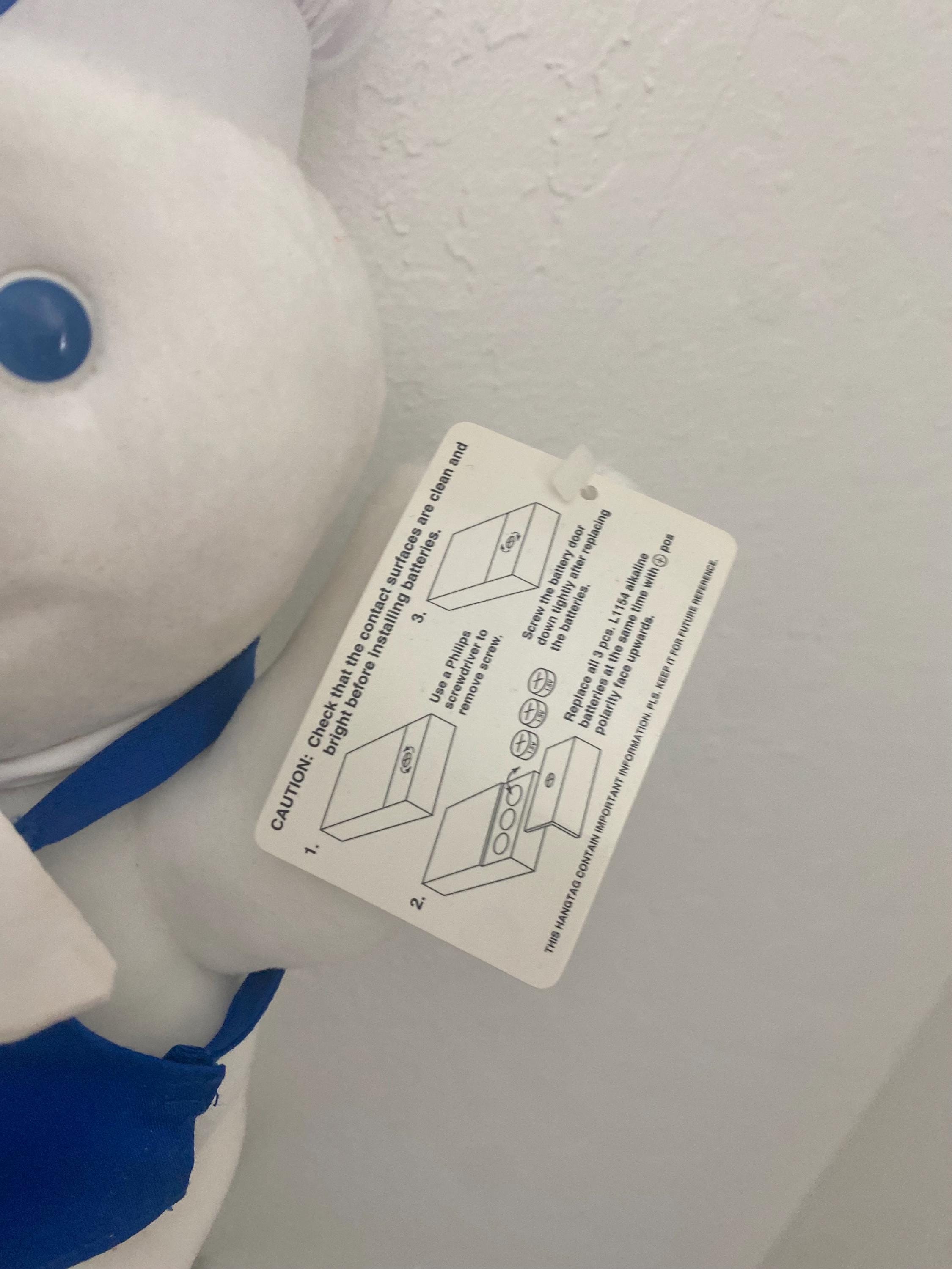 Pillsbury Dough Boy Giggling Plush - Etsy