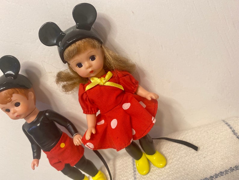 Mini muñecas Madame Alexander Mickey y Minnie Mouse - Etsy México
