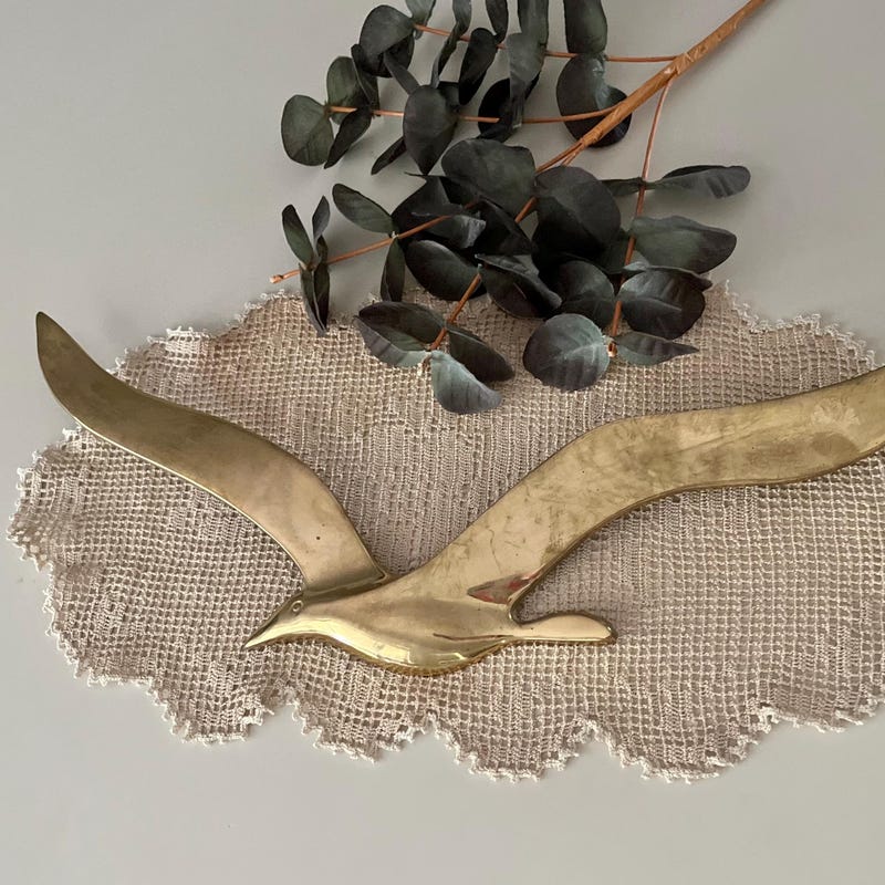 Brass Ocean Wall Decor - Etsy