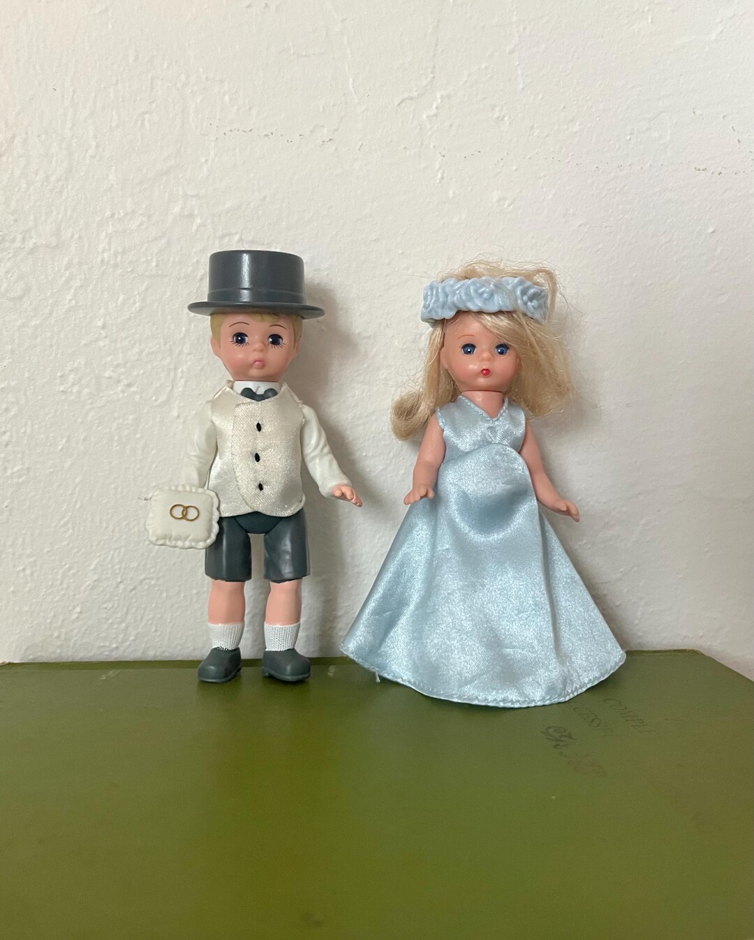 Vintage Flower Girl and Ring Bearer Madame Alexander Dolls - Etsy