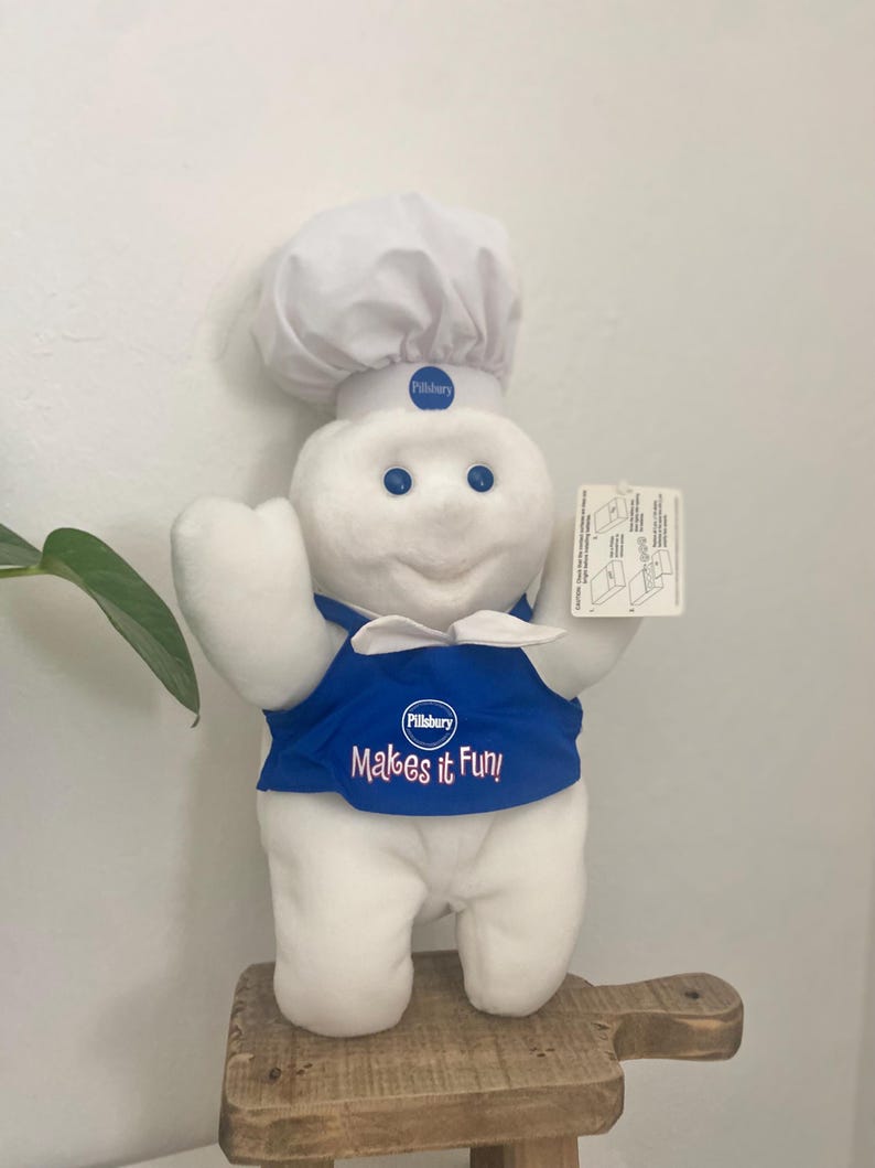 Pillsbury Dough Boy Giggling Plush - Etsy