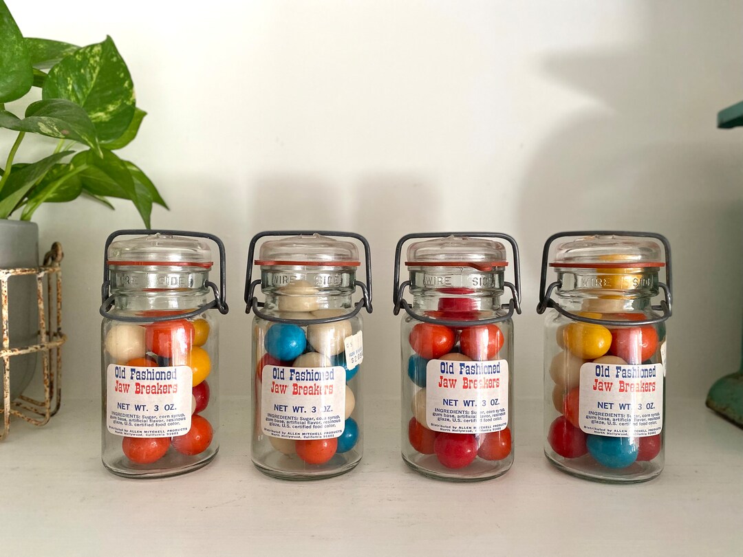 Vintage Jawbreakers Candy Jars - Etsy