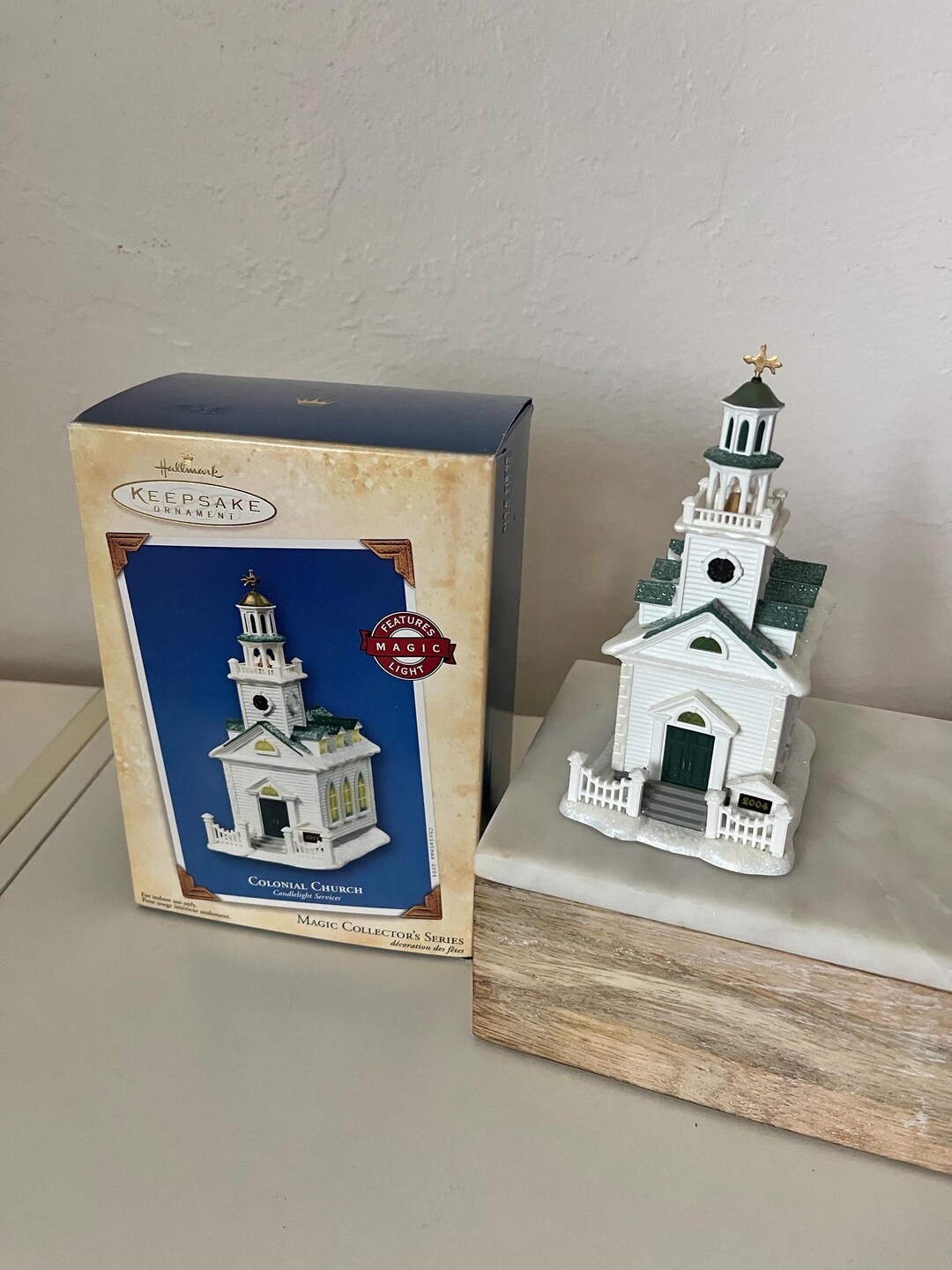 Hallmark Colonial Church Keepsake Ornament - Etsy