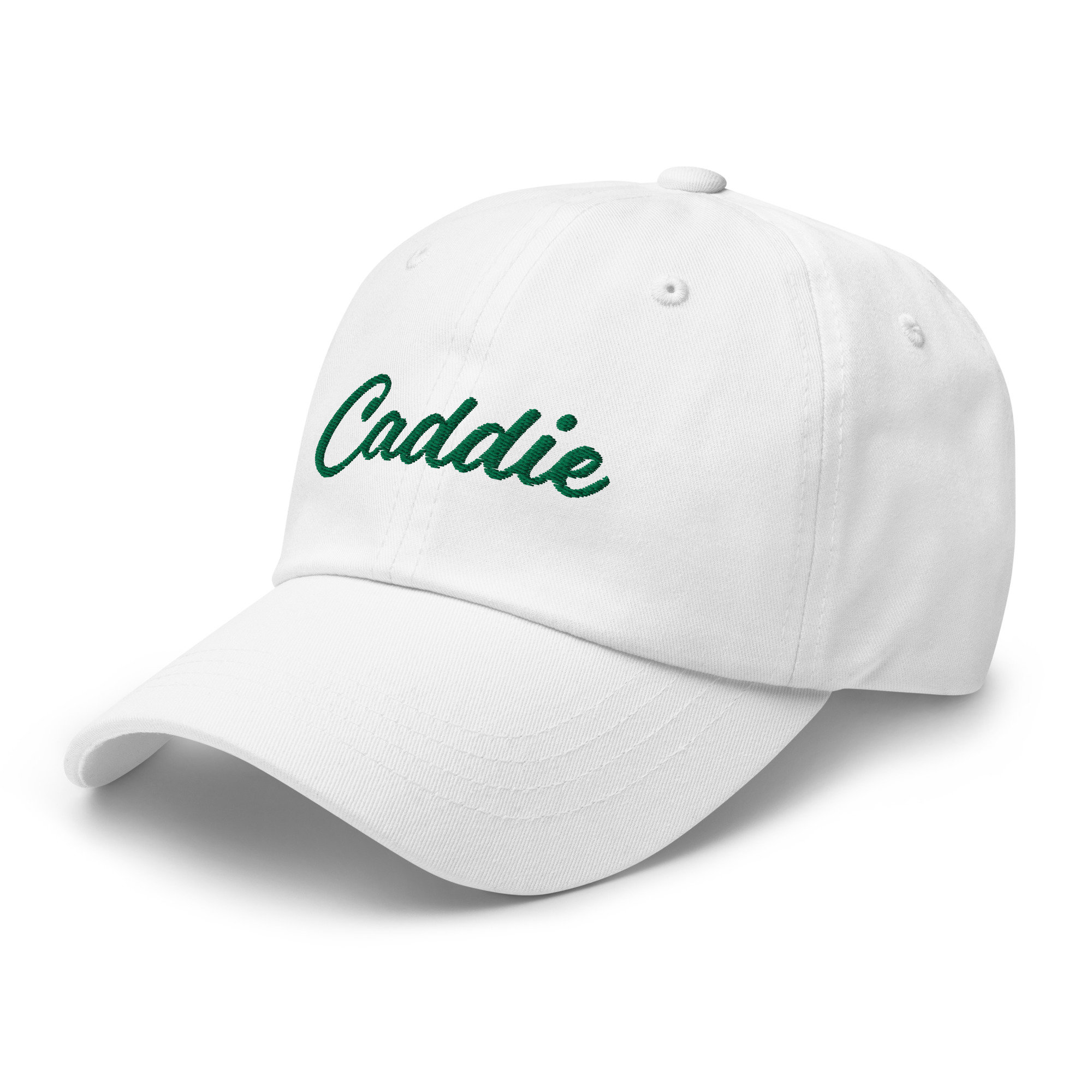 Caddie Hat - Golf Gift (green Embroidery) - Etsy