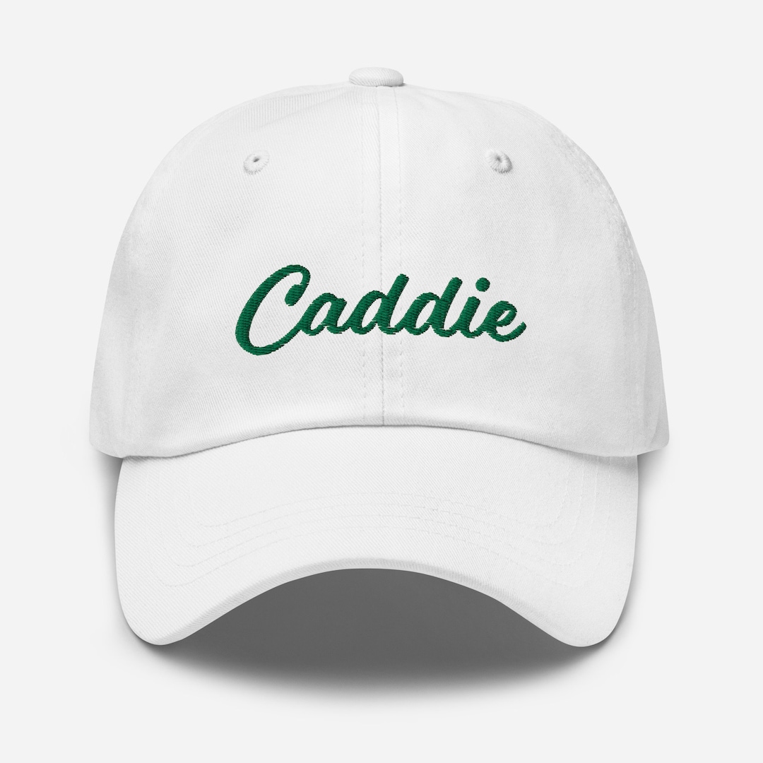 Caddie Hat - Golf Gift (green Embroidery) - Etsy