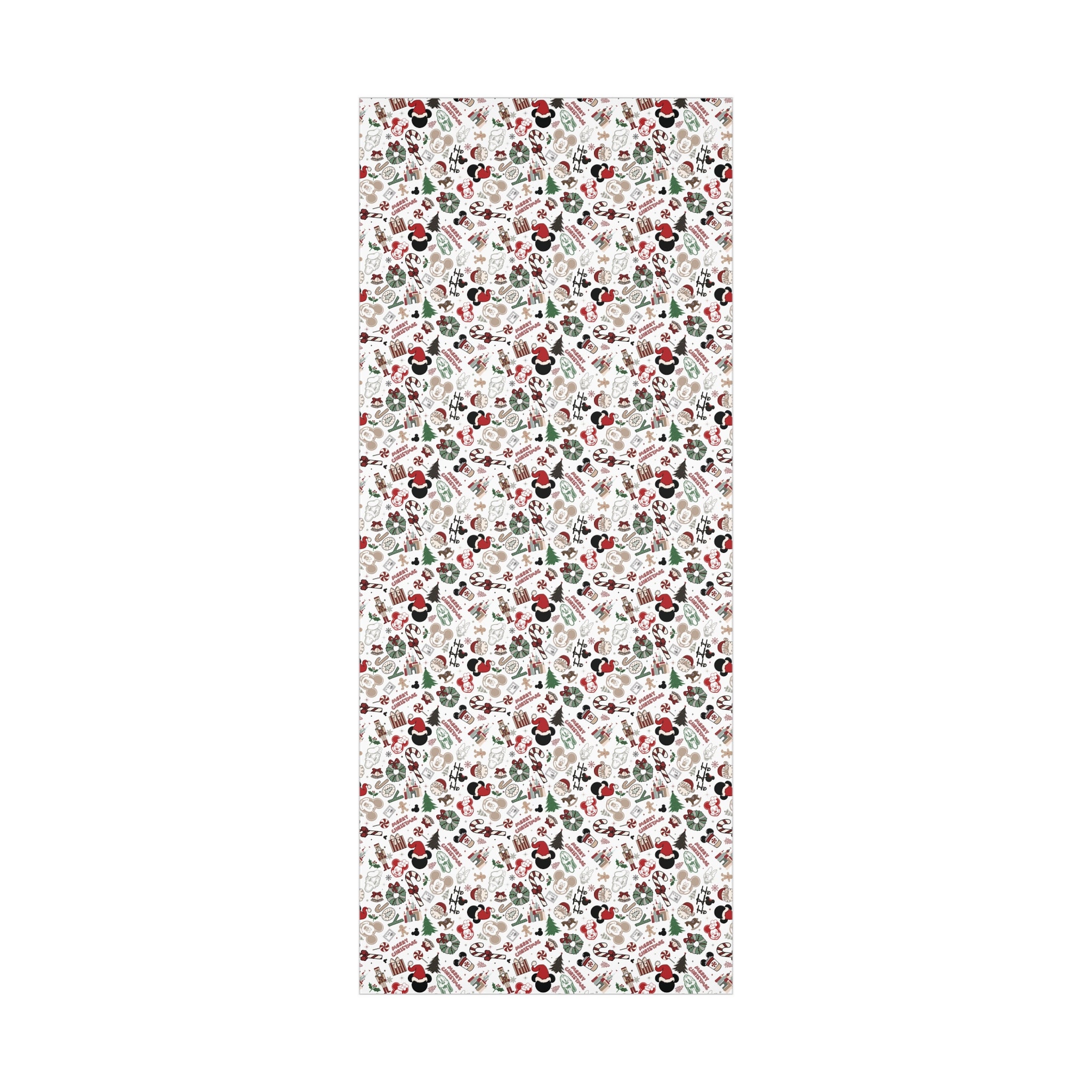 Christmas Wrapping Paper, Magic Castle Wrapping Paper, Disney Wrapping ...
