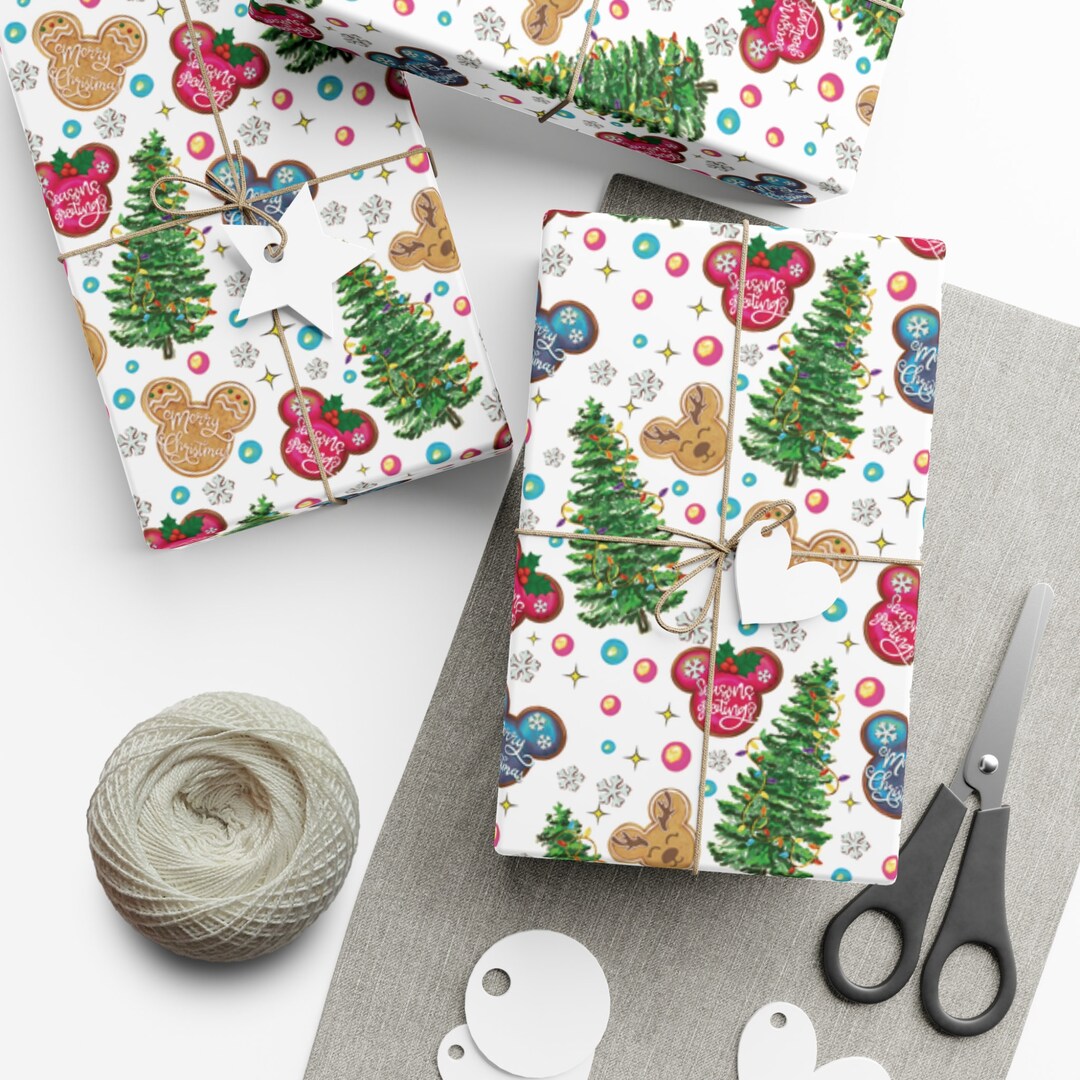 Christmas Wrapping Paper, Disney Christmas Wrapping Paper, Magical ...