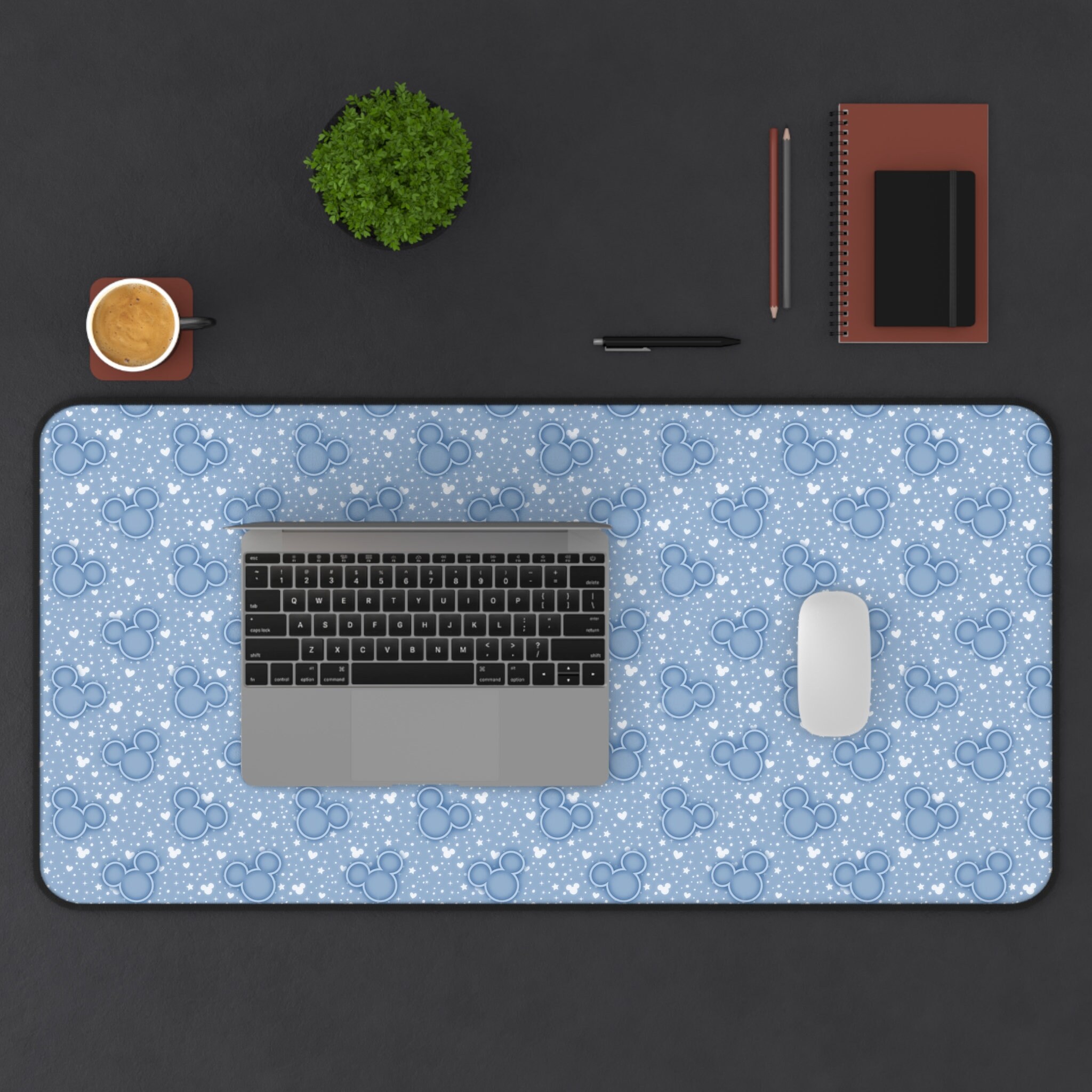 Mouse Desk Mat, Cute Magical Desk Mat, Magic Kingdom Desk Mat, Mouse ...