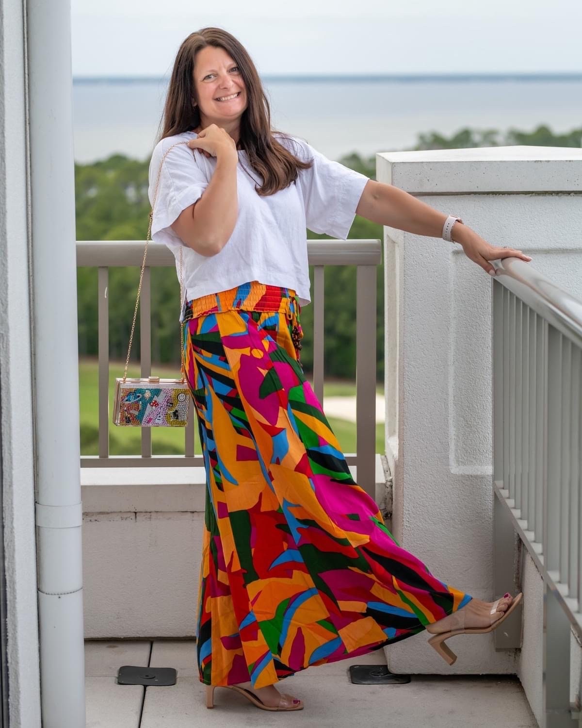 Widespread Panic Themed Neon Yellow show Bag Acrylic Clutch Purse Snap ...