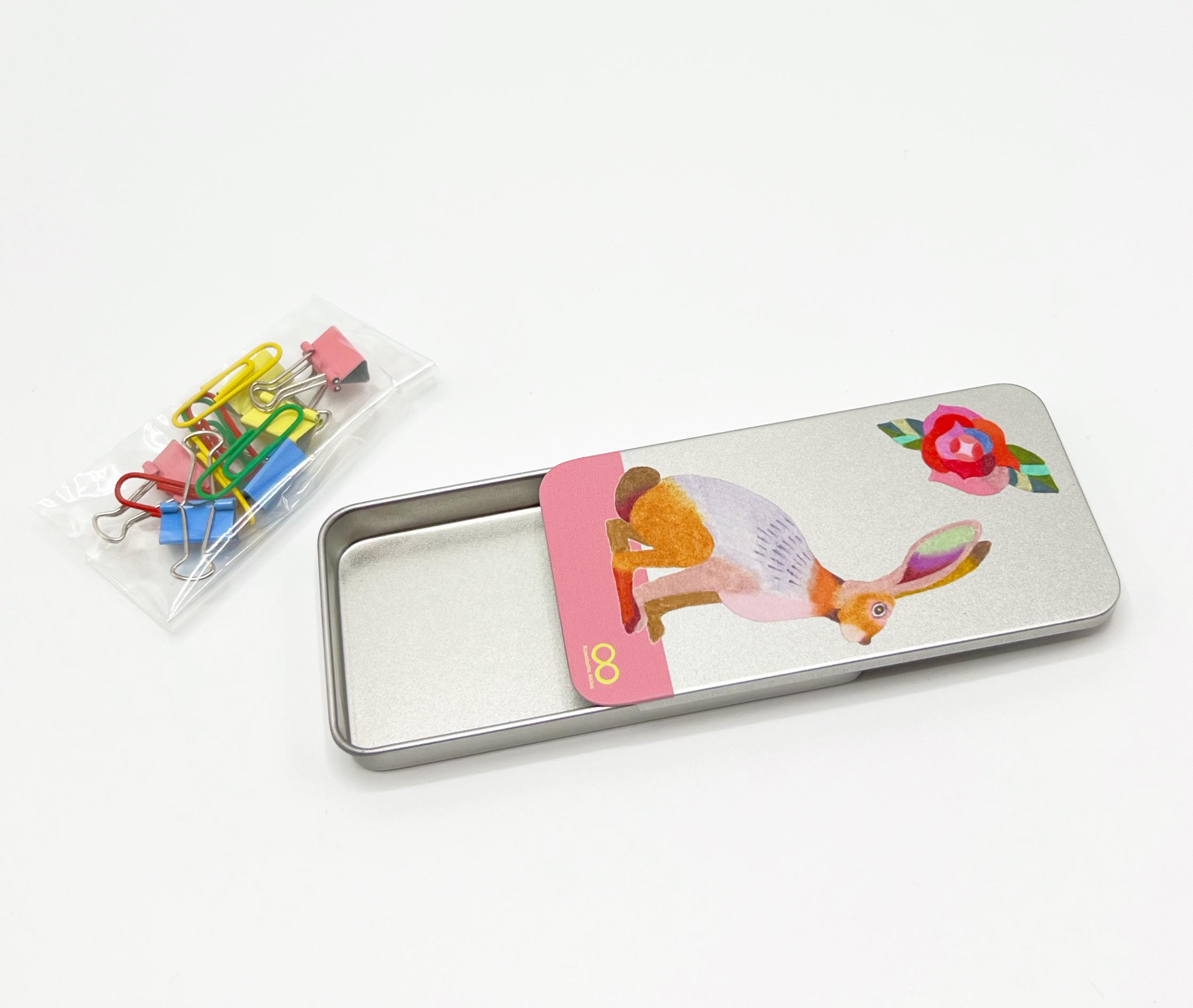 Sewing Notions Tin Box-cute Animal Pocket Tin-metal Storage Tin-slider ...