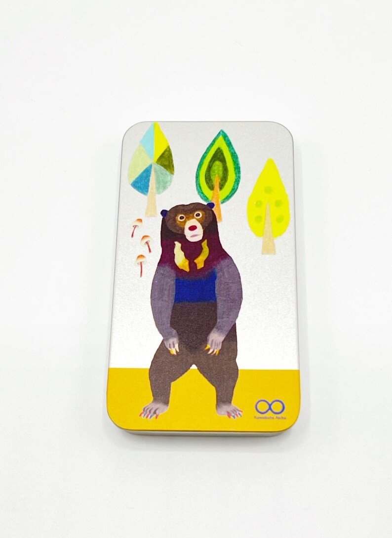 Sewing Notions Tin Box-cute Animal Pocket Tin-metal Storage Tin-slider ...