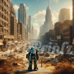 Fallout 4 Inspired Digital Backgrounds Download - Etsy